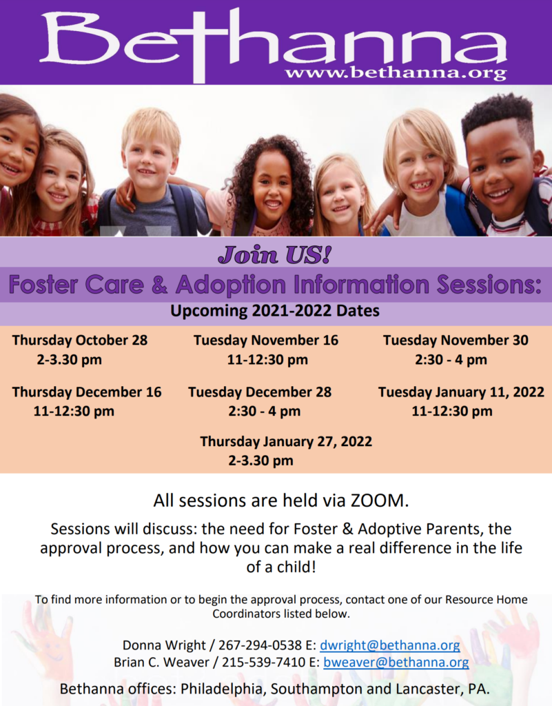 Foster Care - Bethanna
